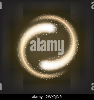 Rotating White Light Shiny with Sparkles, Suitable For Product ...