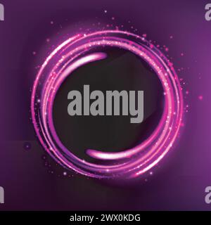 Rotating Purple Light Shiny with Sparkles, Suitable For Product ...