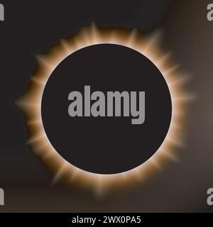 Yellow Eclipse, Suitable For Product Advertising, Natural Events ...