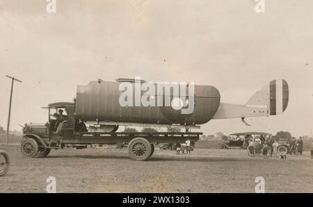 Original caption: Acceptance Park, Detroit, Mich. Method of loading ...