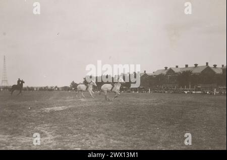 ATHLETIC EVENTS AT FORT MYER, VIRGINIA. Finish of the Slow Mule Race ...
