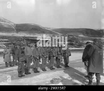 Major General Edward M. Almond Addresses Men of the 7th Infantry ...
