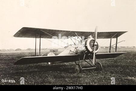 Original caption: Hanriot Dupont airplane HD 3C2 Engine Salmson 270HP ...