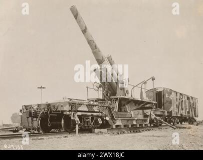Types of Ordance - 8" Mortar Railway Mount model of 1918, and ...