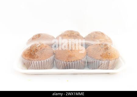 Black Parcel Wrapped in Plastic and Tape on a White Table Stock Photo ...