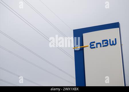 Stuttgart, Germany. 27th Mar, 2024. Georg Stamatelopoulos, CEO of EnBW ...