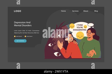 Mental Health Misunderstanding. Capturing the dismissal of mental ...