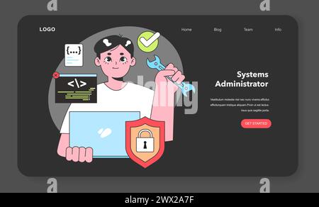 A Systems Administrator expertly manages and troubleshoots network ...