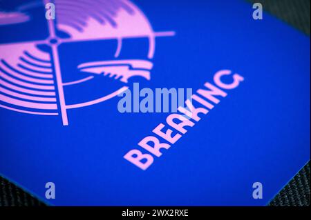 Breaking pictogram for paris 2024 summer olympics. Official icon of ...