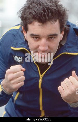 Heavyweight boxer Gerry Cooney of Long Island, N.Y., doing a cameo ...