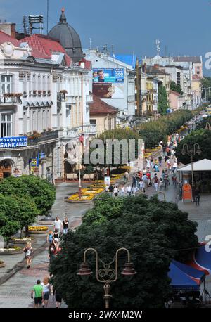 Independence Street, Nezalezhnosti, Ivano-Frankivsk, Stanislawow ...