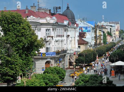Independence Street, Nezalezhnosti, Ivano-Frankivsk, Stanislawow ...