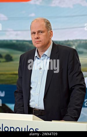 EnBW AG - Bilanzpresssekonferenz 2024. Georg Nikolaus Stamatelopoulos ...