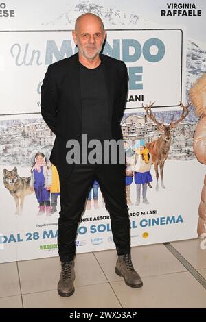 Rome, Italy. 27th Mar, 2024. Rome, Casa del Cinema, photocall for the TV series "If I Could Say ...