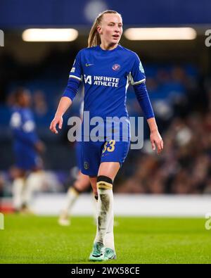Chelsea’s Aggie Beever-Jones in action during the Barclays Women's ...