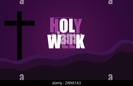 Holy week 2024 amazind background design Stock Vector Image & Art - Alamy