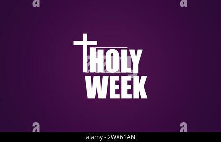 Holy week 2024 amazind background design Stock Vector Image & Art - Alamy