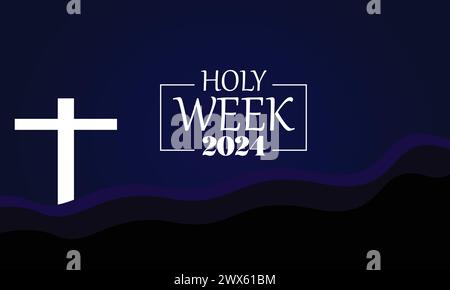 Holy week 2024 amazind background design Stock Vector Image & Art - Alamy