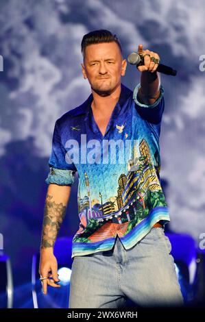 Ben Zucker bei der Aufzeichnung der ZDF-Musikshow Die Giovanni Zarrella ...