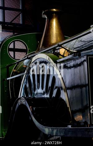 GNR No. 1 Class Stirling Single express passenger locomotive built 1870 ...