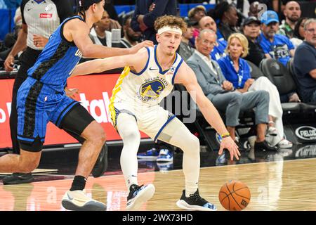 Golden State Warriors guard Brandin Podziemski (2) during an NBA ...