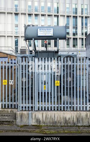 Brush Electric Transformer, Glasgow, Scotland, UK, Europe Stock Photo ...
