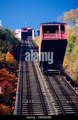 Johnstown Incline; built for quick escape from flooding Conemaugh River ...