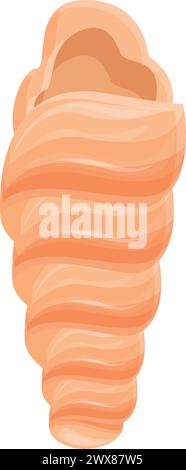 Spiral small seashell color Stock Vector Image & Art - Alamy