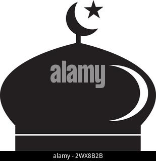 Mosque icon vector Illustration design template Stock Vector Image ...