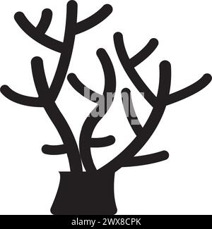 coral reef icon vector illustrstion symbol design Stock Vector Image ...