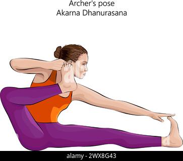 Woman archer clipart vector Stock Vector Image & Art - Alamy