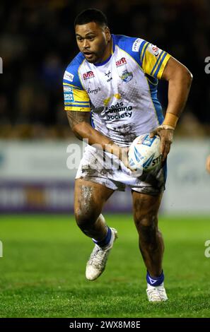 Leeds Rhinos' Sam Lisone during the Betfred Super League match at the ...