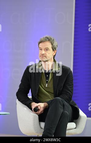 Jörg Hartmann im Gespräch zu seinem Buch 'Der Lärm des Lebens' auf der ...