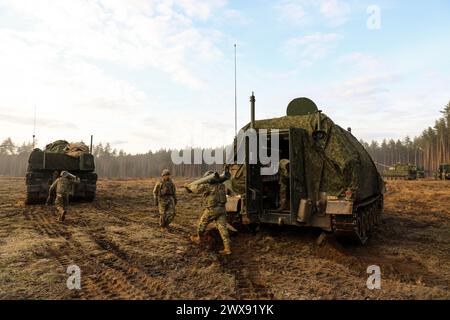 An M109A7 Paladin with Charlie Battery, 1st Battalion, 9th Field ...