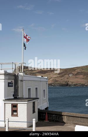 Port Erin lifeboat Station Stock Photo - Alamy