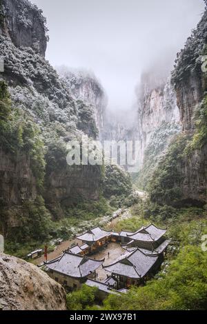 A view of the Wulong Karst area in China Stock Photo - Alamy