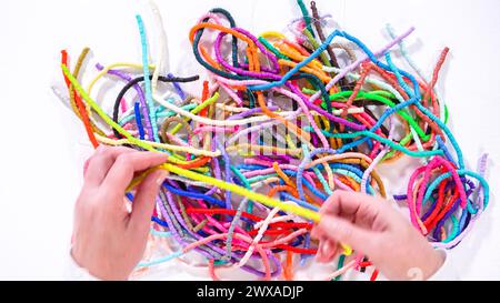 Crafty Clay Bead Assortment Stock Photo - Alamy