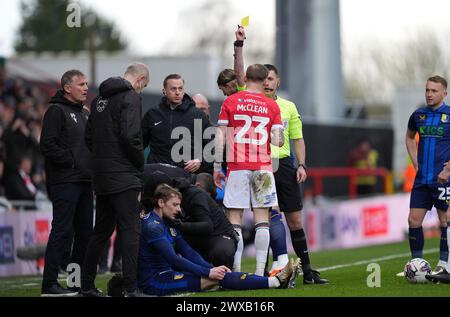 Wrexham's James McClean during the Sky Bet Championship match at SToK ...