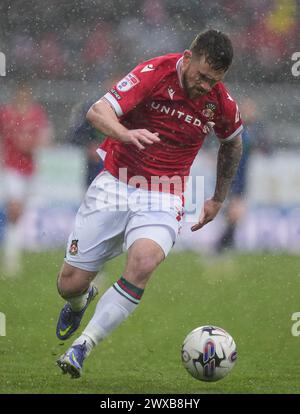 Wrexham's Jack Marriott during the Sky Bet League 1 match Wrexham vs ...
