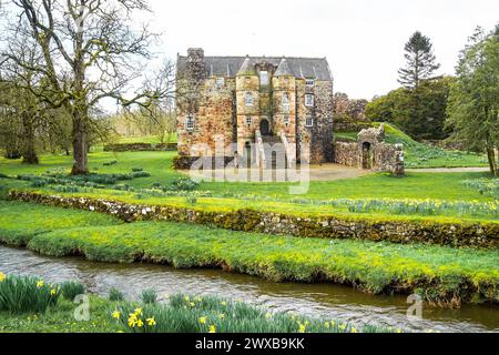 Rowallan Old castle, 13th century Scottish Castle believed to be the ...