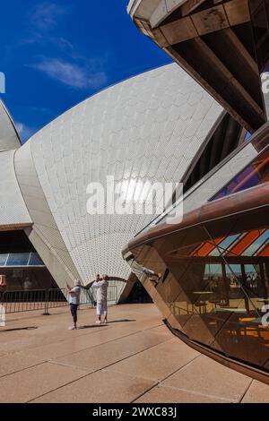 The Sydney Opera House boasts a modern expressionist design, featuring ...