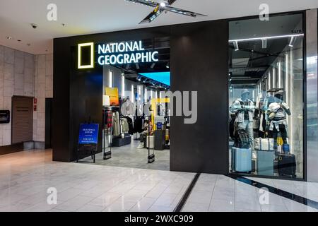 National geographic retail store Stock Photo - Alamy
