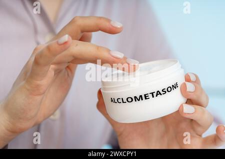Alclometasone: A mild corticosteroid cream used to treat various skin ...