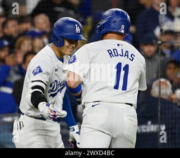 Los Angeles Dodgers shortstop Miguel Rojas works out during spring ...