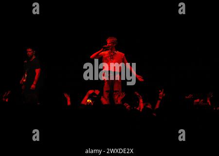 Milan, Italy,13th March 2024. Polish singer and songwriter Jann ...