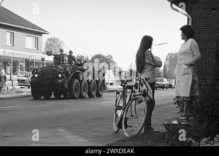 - NATO exercises in Holland, DAF YP-408 armoured personnel carriers of ...