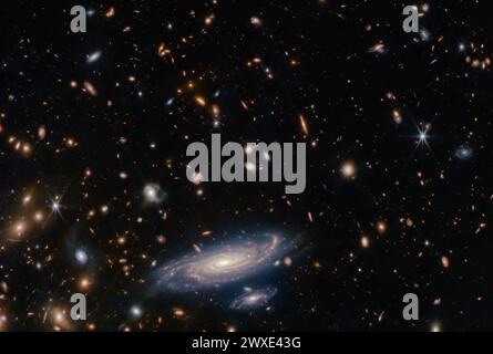 The NASA/ESA/CSA James Webb Space Telescope has observed the well-known ...