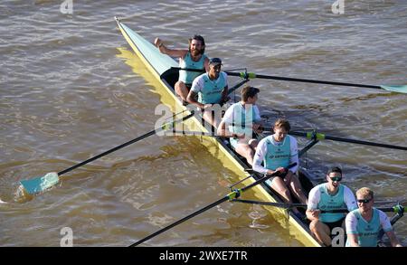 The Cambridge team's Sebastian Benzecry, Noam Mouelle, Thomas Marsh ...