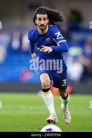 Marc Cucurella of Chelsea during the Premier League match Fulham vs ...