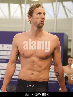 DESPLANCHES Jeremy of GENÈVE NATATION 1885 during the Giant Open 2024 ...